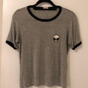 Women Brandy Melville Alien Top on Poshmark